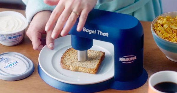 Philadelphia Cream Cheese Invented a Device to Turn Anything Into a Bagel