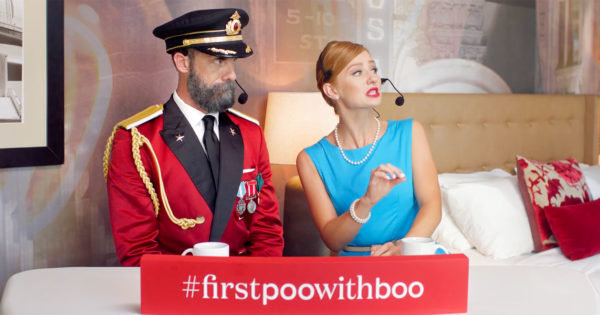 The Poo-Pourri and Hotels.com Mascots Are Joining Forces for Fecal ...