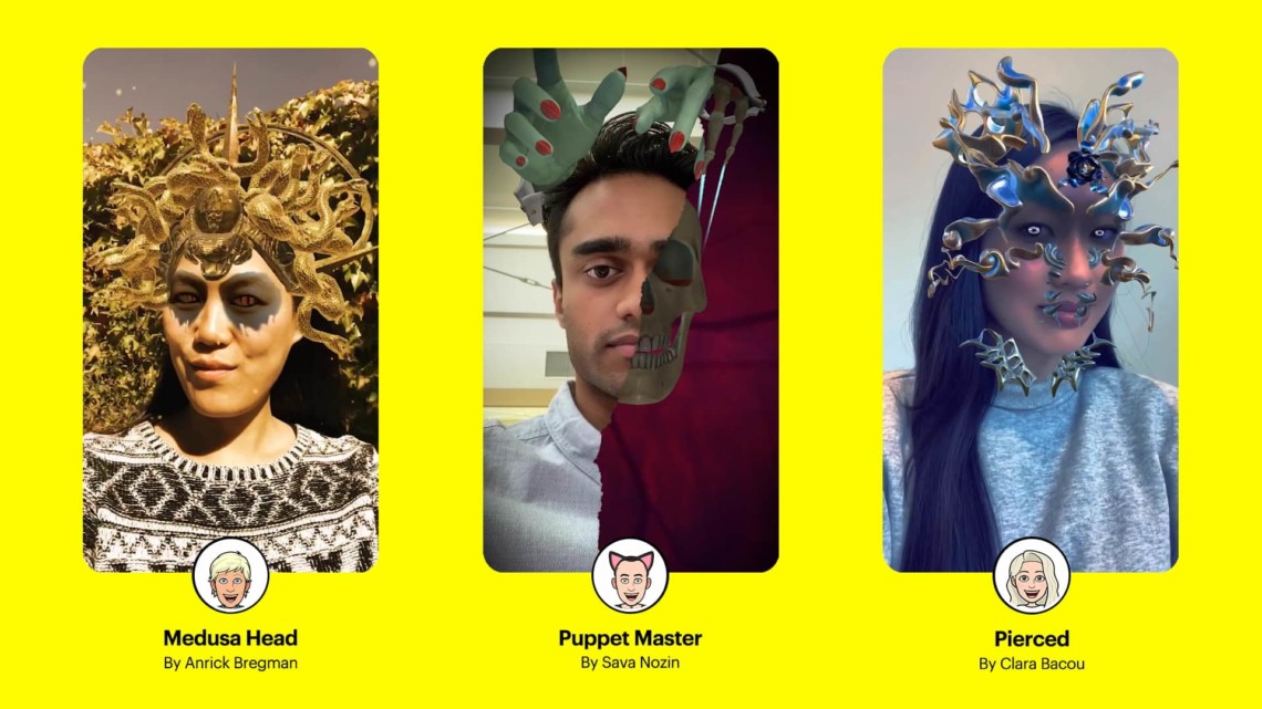 Snapchat Debuts 6 Halloween Lenses From Its Lens Creators