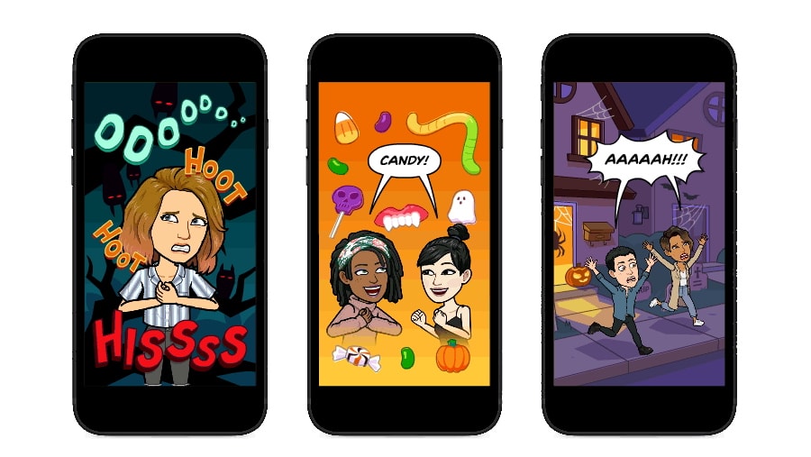 Snapchat Has Treats for Its Users’ Bitmoji on Halloween
