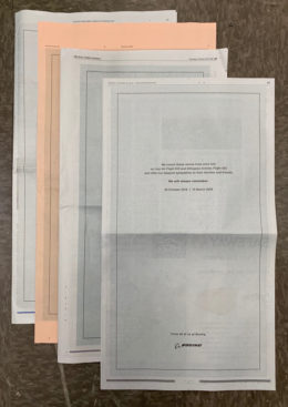 Boeing Takes Out Full-Page Ads Before CEO Testifies