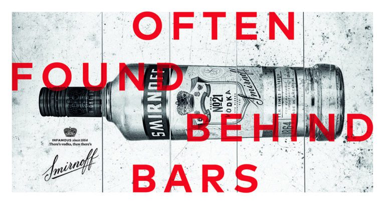 Smirnoff Embraces Its Wild Backstory with 'Infamous Since 1864' Global ...