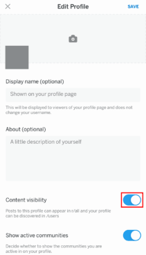 Reddit: Here's How to Change Your Content Visibility Setting