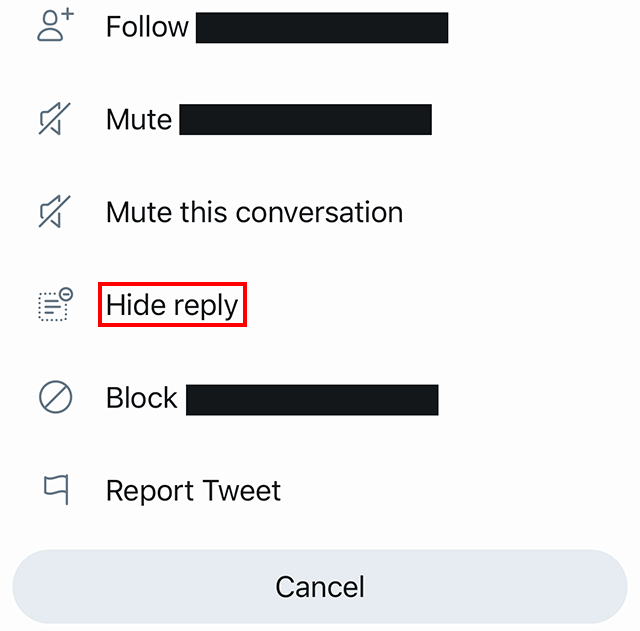 Twitter: Here's How to Hide Replies to a Tweet