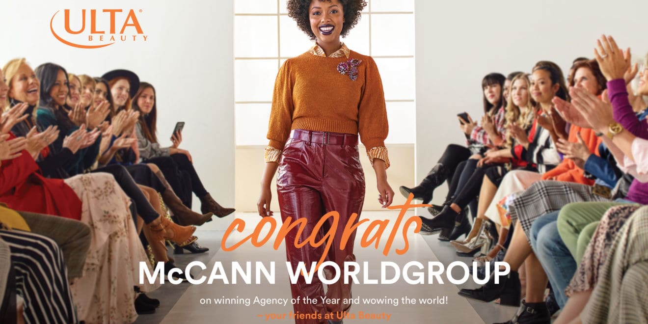 McCann Worldgroup Is 2019 Global Agency of the Year