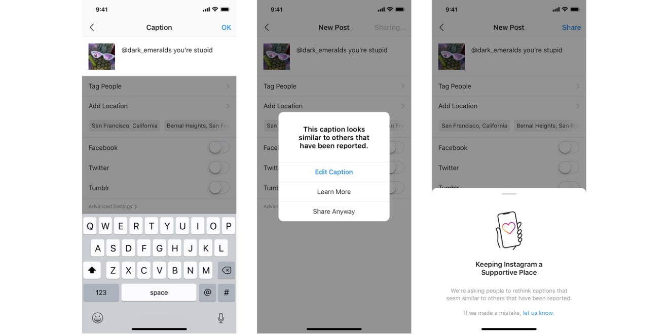 Instagram Uses AI to Warn Users Who Are About to Post Potentially ...
