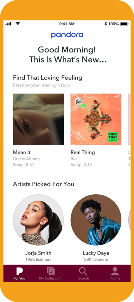 Pandora’s Redesigned Mobile Experience Is Now Available Globally