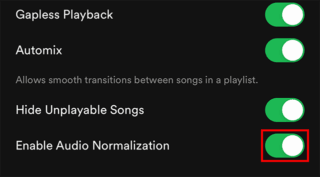 Spotify: Here's How to Turn Off Audio Normalization