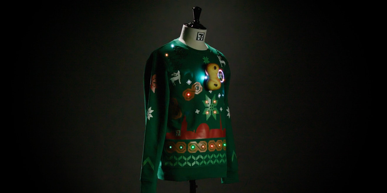 7-Eleven Sweden's Holiday Sweater Can Feel the Mood