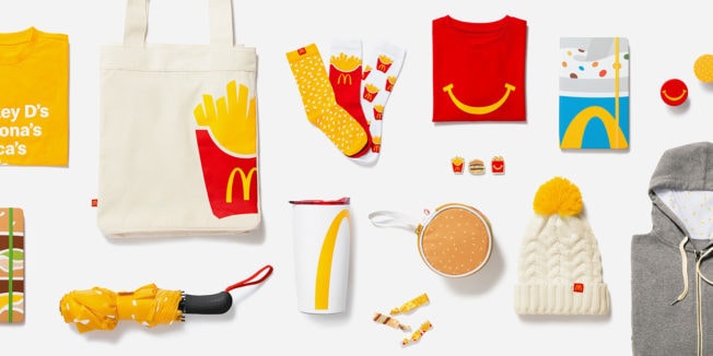 McDonald's Serves Up Ecommerce for Branded Merchandise