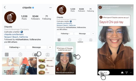 What Type of Chipotle Customer Are You? Find Out via an AR Instagram Filter