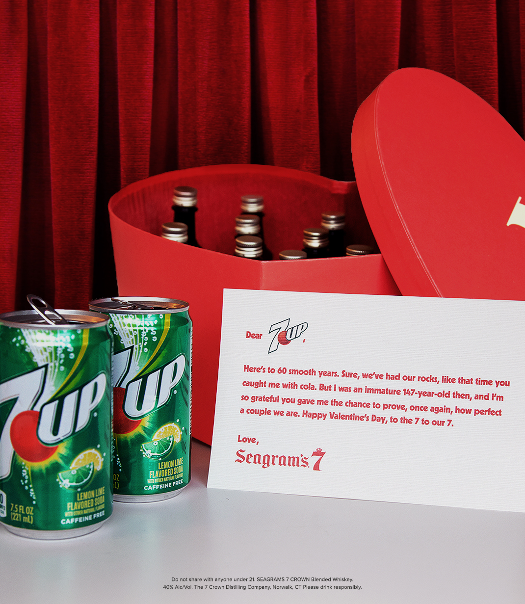 Seagram's Slides Into 7Up's DMs for Valentine's Day