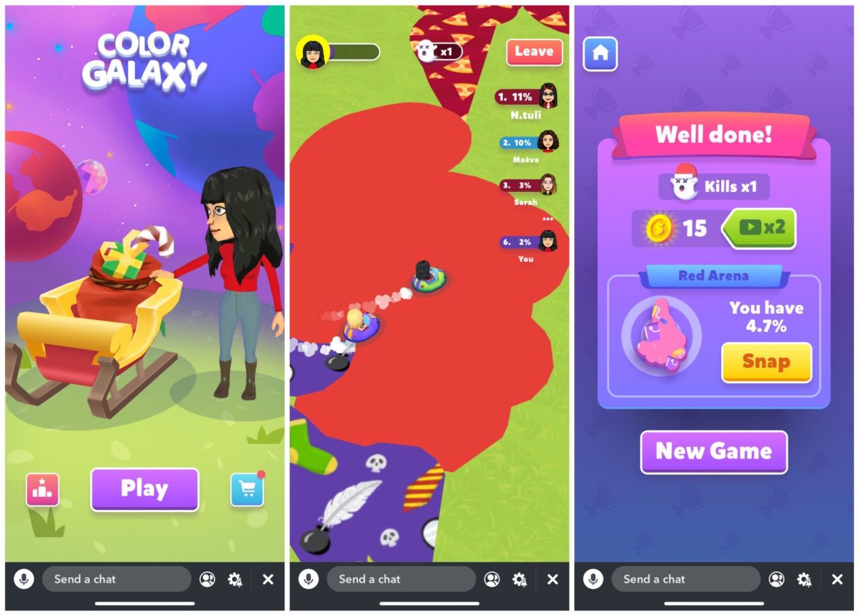 Snap Games Adds Color Galaxy From Gismart