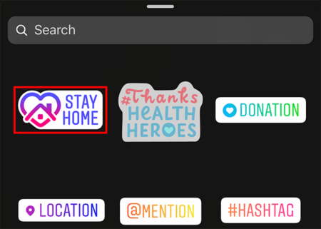 Instagram: How to Use the Stay Home Sticker in Stories