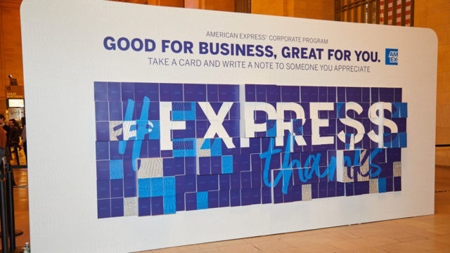 American Express B2B Campaign Wants You to Thank Colleagues