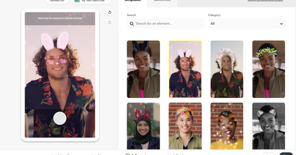 Brands Can Now Create Augmented Reality Lenses in Snapchat
