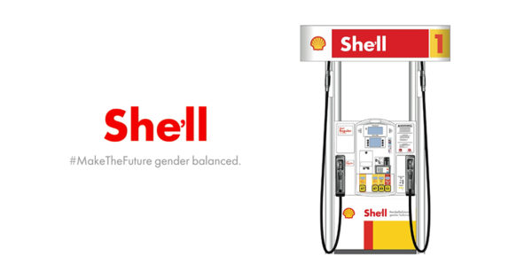 Yes, Shell Will Become She'll on International Women's Day