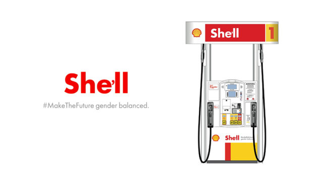 Yes, Shell Will Become She'll on International Women's Day