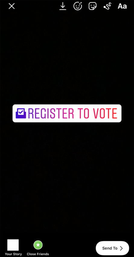 Instagram: Here's How to Use the Register to Vote Sticker in Stories