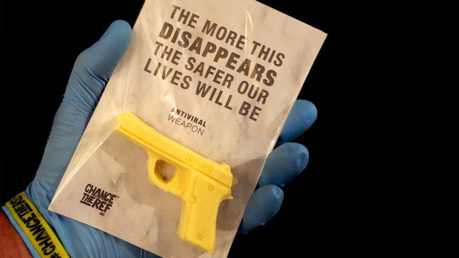 These Gun-Shaped Soaps Remind Us About 2 Ongoing Crises