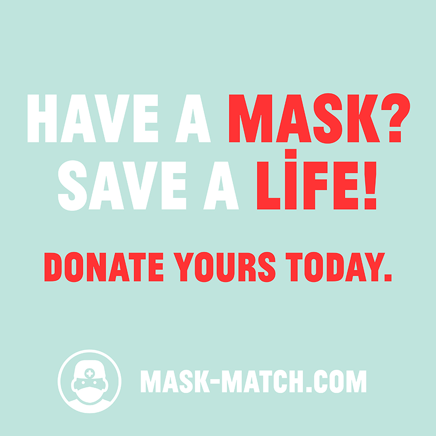 'Mask Match' Links Donors With Medical Professionals in Need