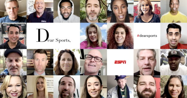 ESPN Has Athletes, Talent, Fans Pen Their #DearSports Letters