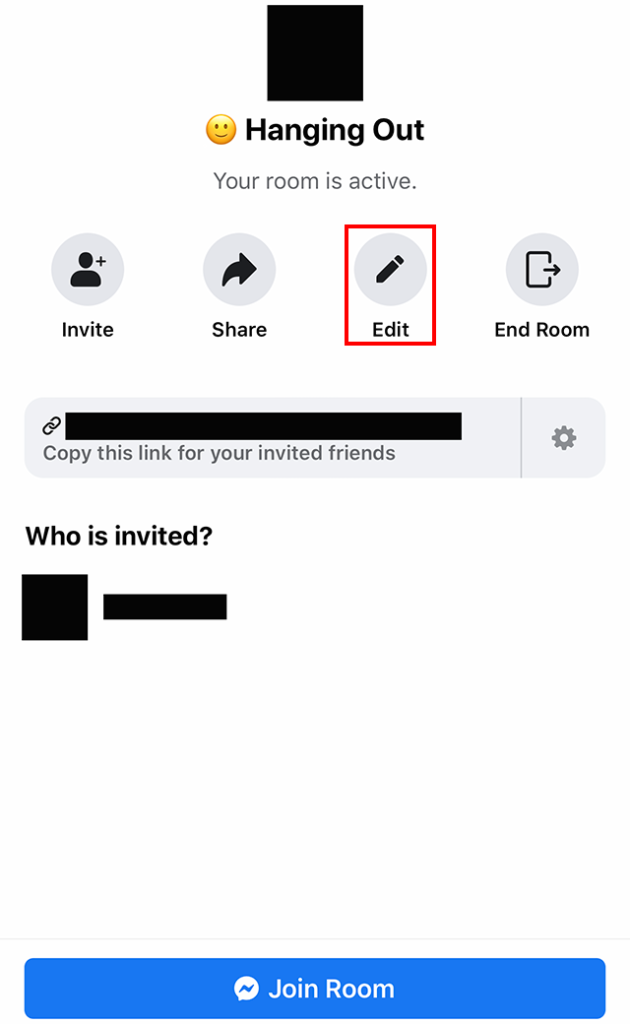 Facebook: Here's How to Edit a Messenger Room