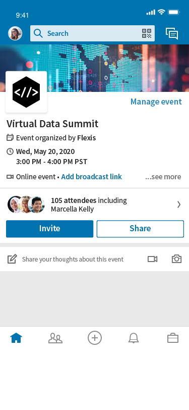 LinkedIn Unveils a Virtual Events Solution for Pages