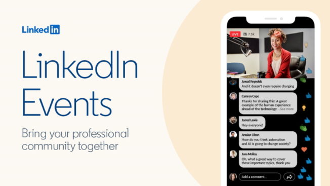 LinkedIn Unveils a Virtual Events Solution for Pages