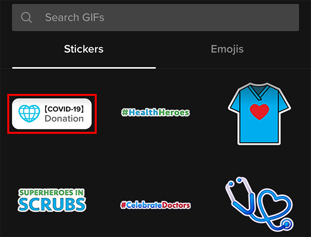TikTok: Here's How to Add the Covid-19 Donation Sticker to a Video