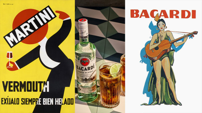 Bacardi Dips Into Its Archives for Lush New Instagram Ad