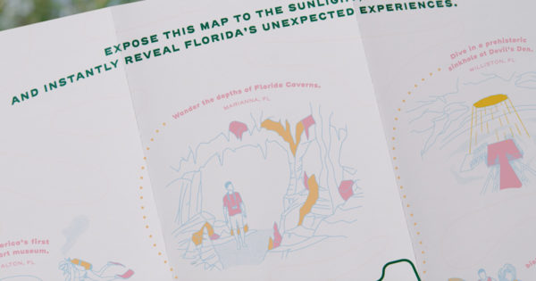 This UV-Sensitive Map Reveals Florida's Natural Adventures