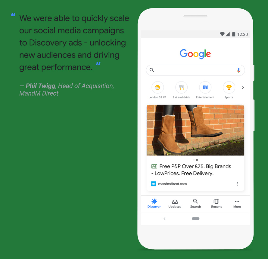 Google Discovery Ads Are Now Available Globally