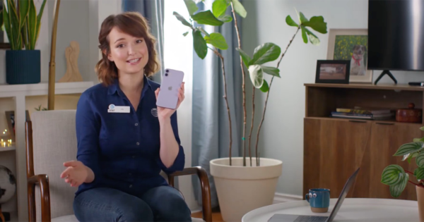 Lily from AT&T is Back and Working From Home