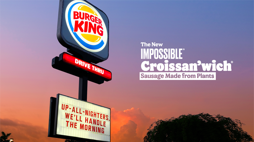 Burger King Rolls Out Plant-Based Sausage Breakfast Sandwich