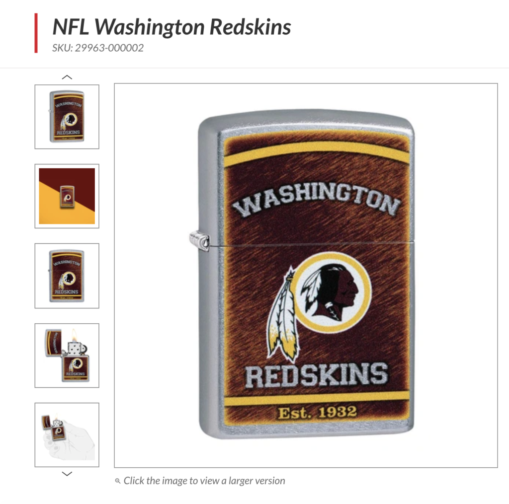 Why Do Brands Still Sell Washington Redskins Merchandise?