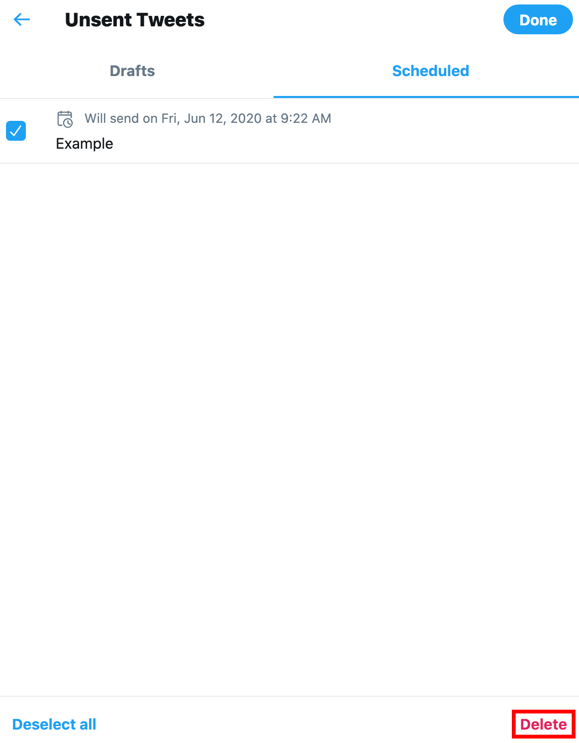 Twitter: Here's How to Delete a Scheduled Tweet on Twitter.com