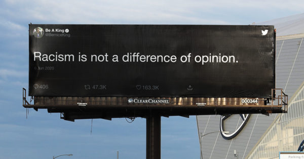 In Protest Cities, Twitter's Billboards Amplify Black Voices
