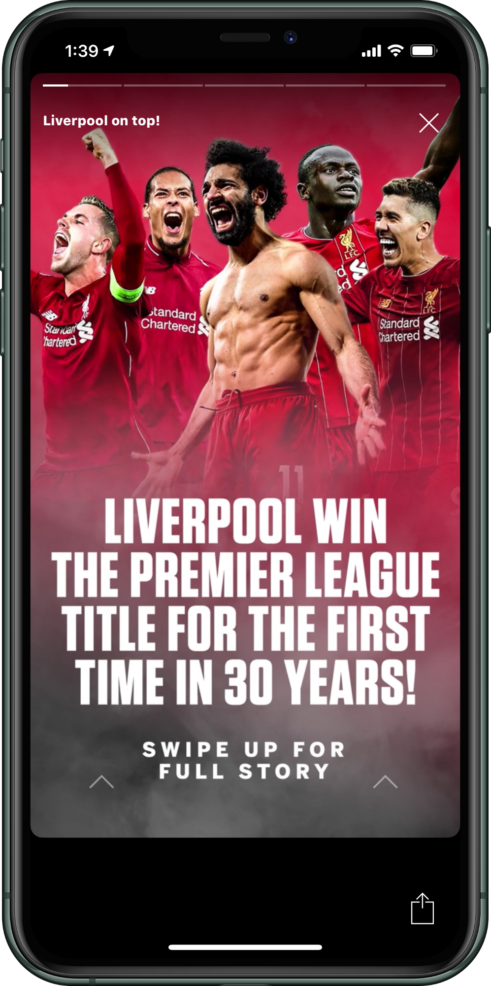 ESPN Adds a New Stories Format to Its App