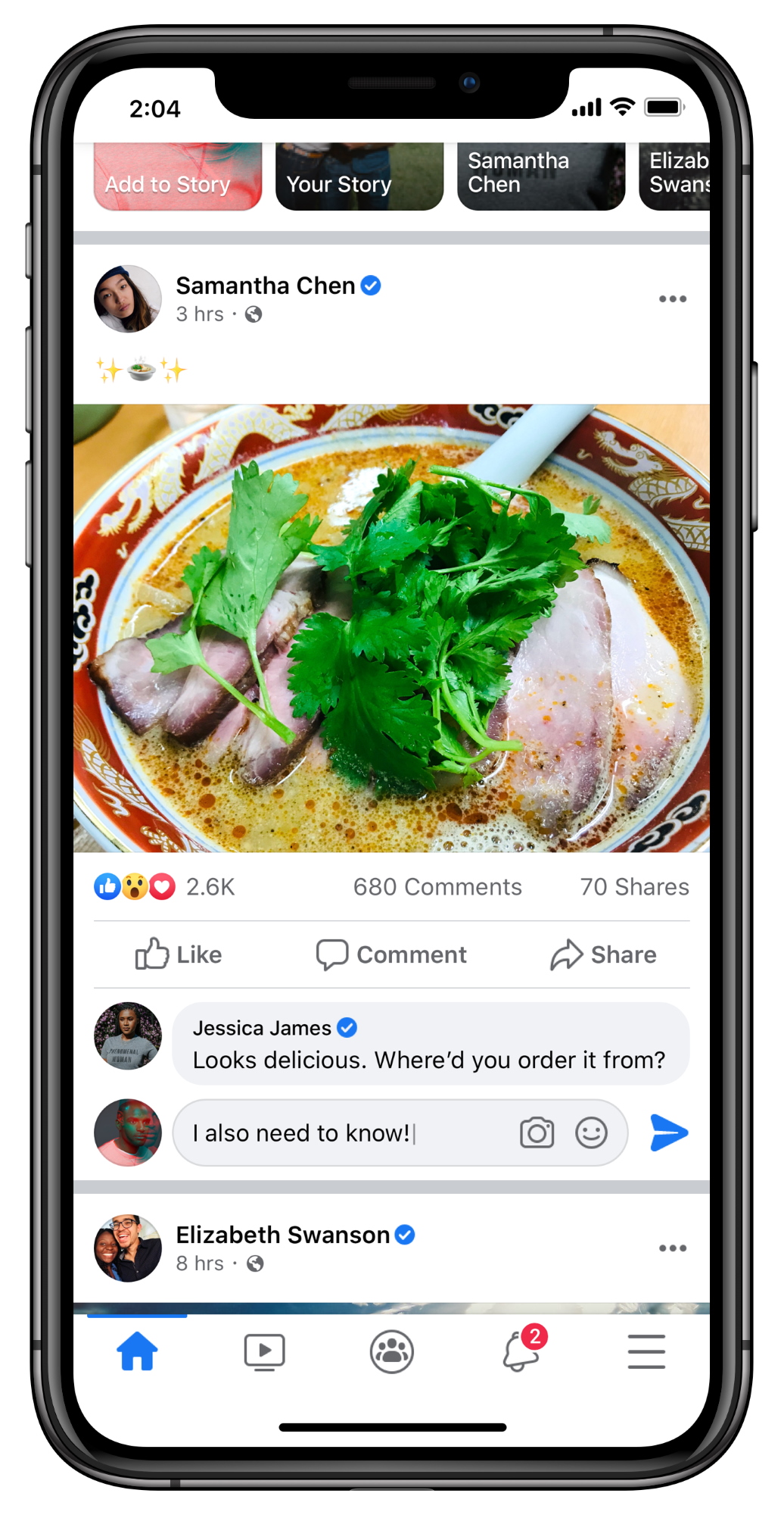 Facebook Tests a New Page Layout for Its Mobile App