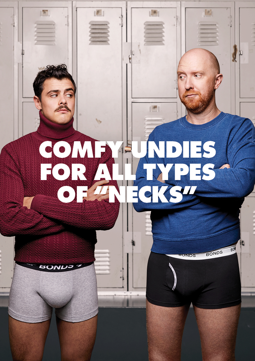Any Tips on What This Underwear Ad Means by 'Turtlenecks'?
