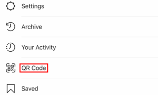 Instagram: How to Scan a QR Code