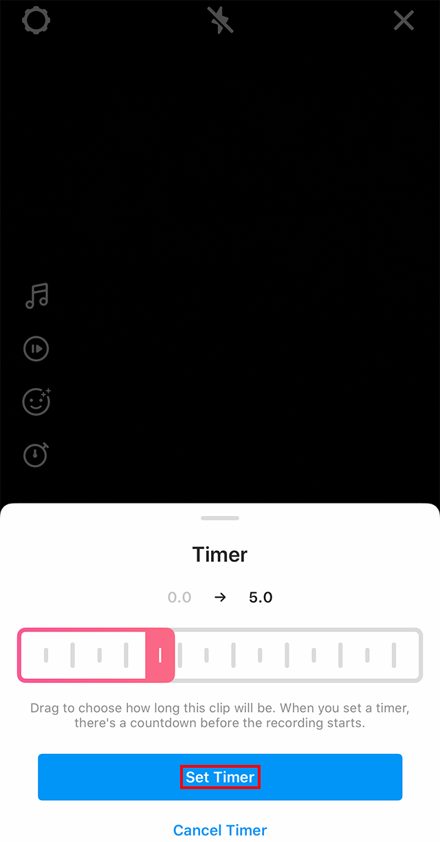 Instagram Reels: How to Capture Videos Using a Timer