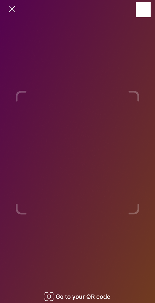 Instagram: How to Scan a QR Code