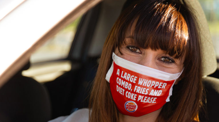 These Burger King Face Masks Communicate Your Order for You