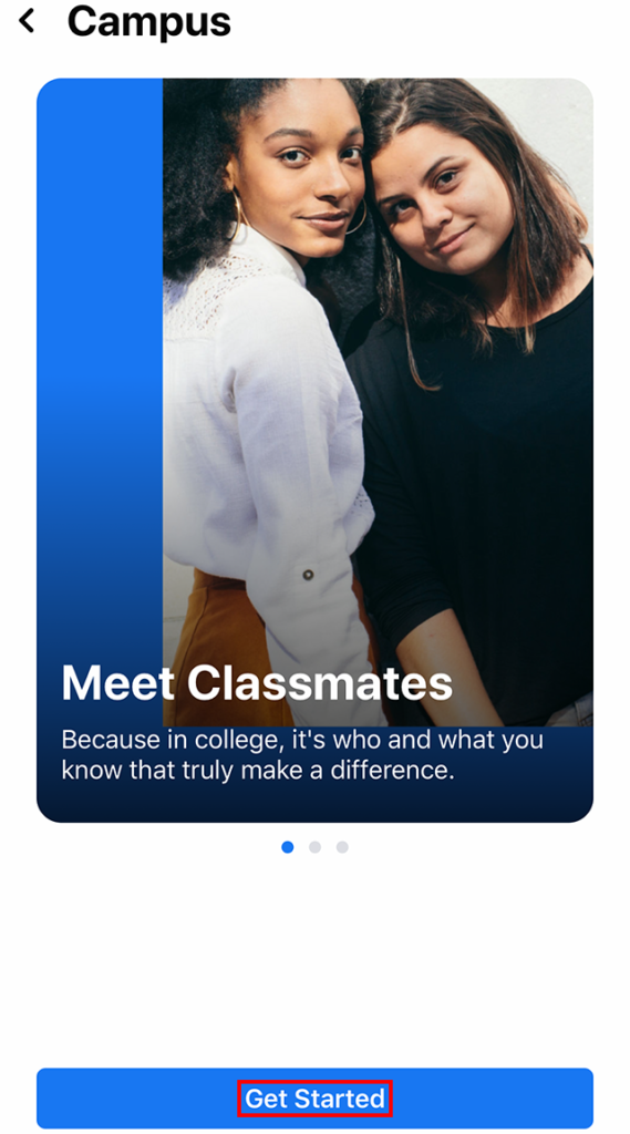 Facebook: How to Join Facebook Campus