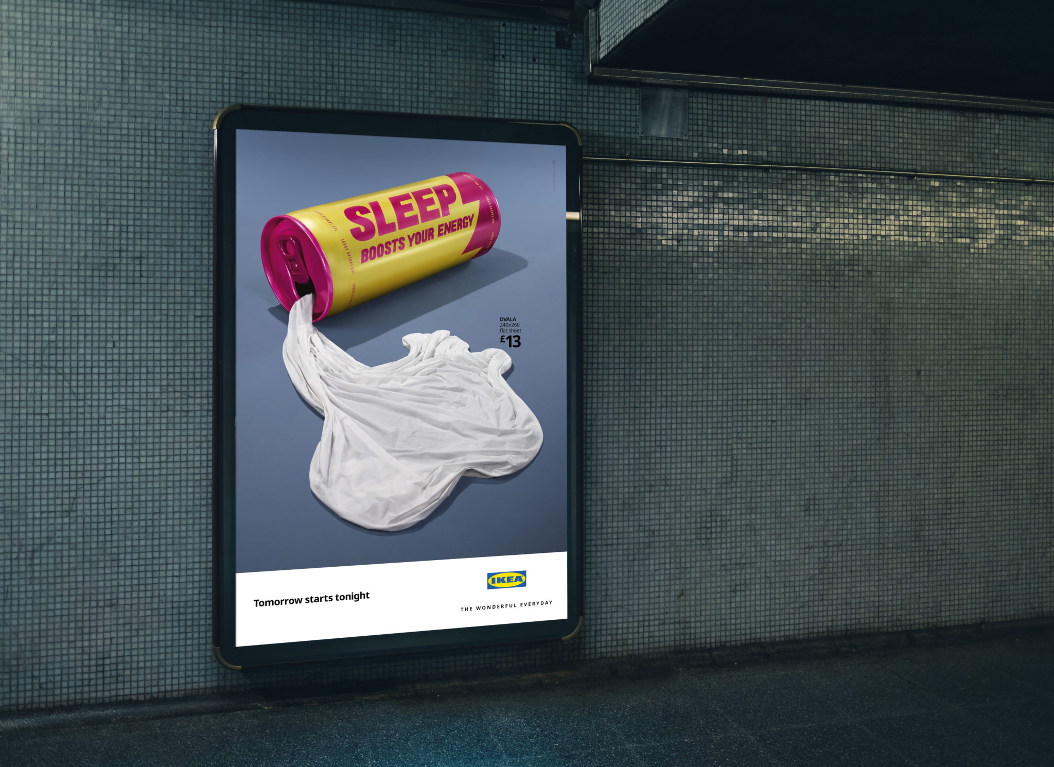 Ikea's Brilliant Sleep Posters Will Make You Look Twice