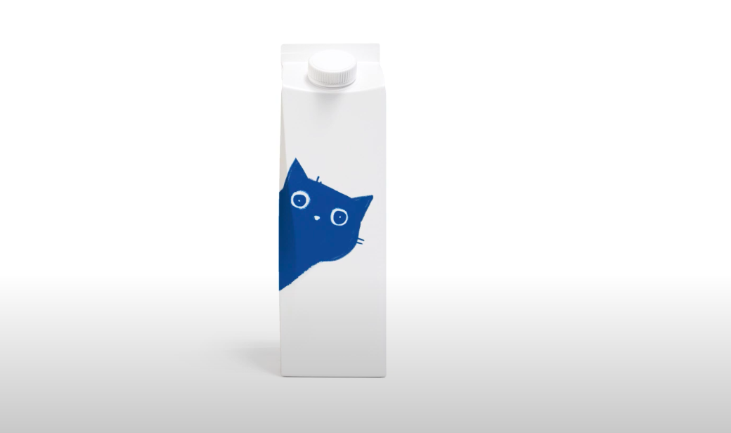 This Milk Carton Design Is Equal Parts Clever and Adorable