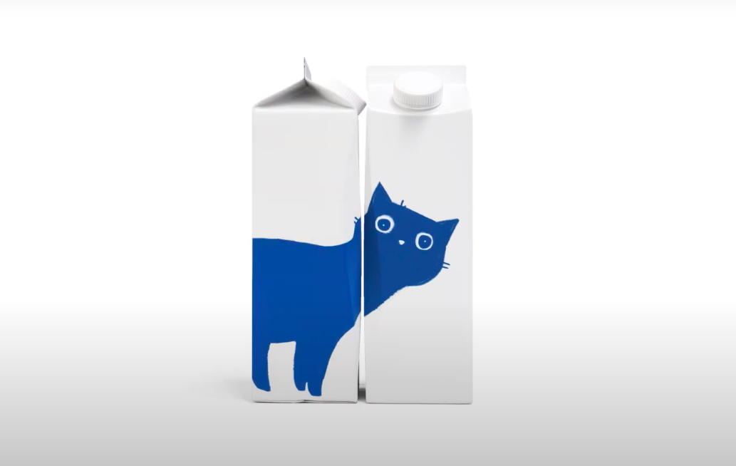 This Milk Carton Design Is Equal Parts Clever and Adorable