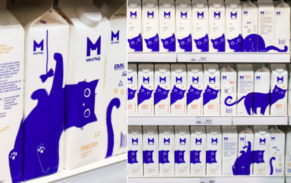 This Milk Carton Design Is Equal Parts Clever and Adorable